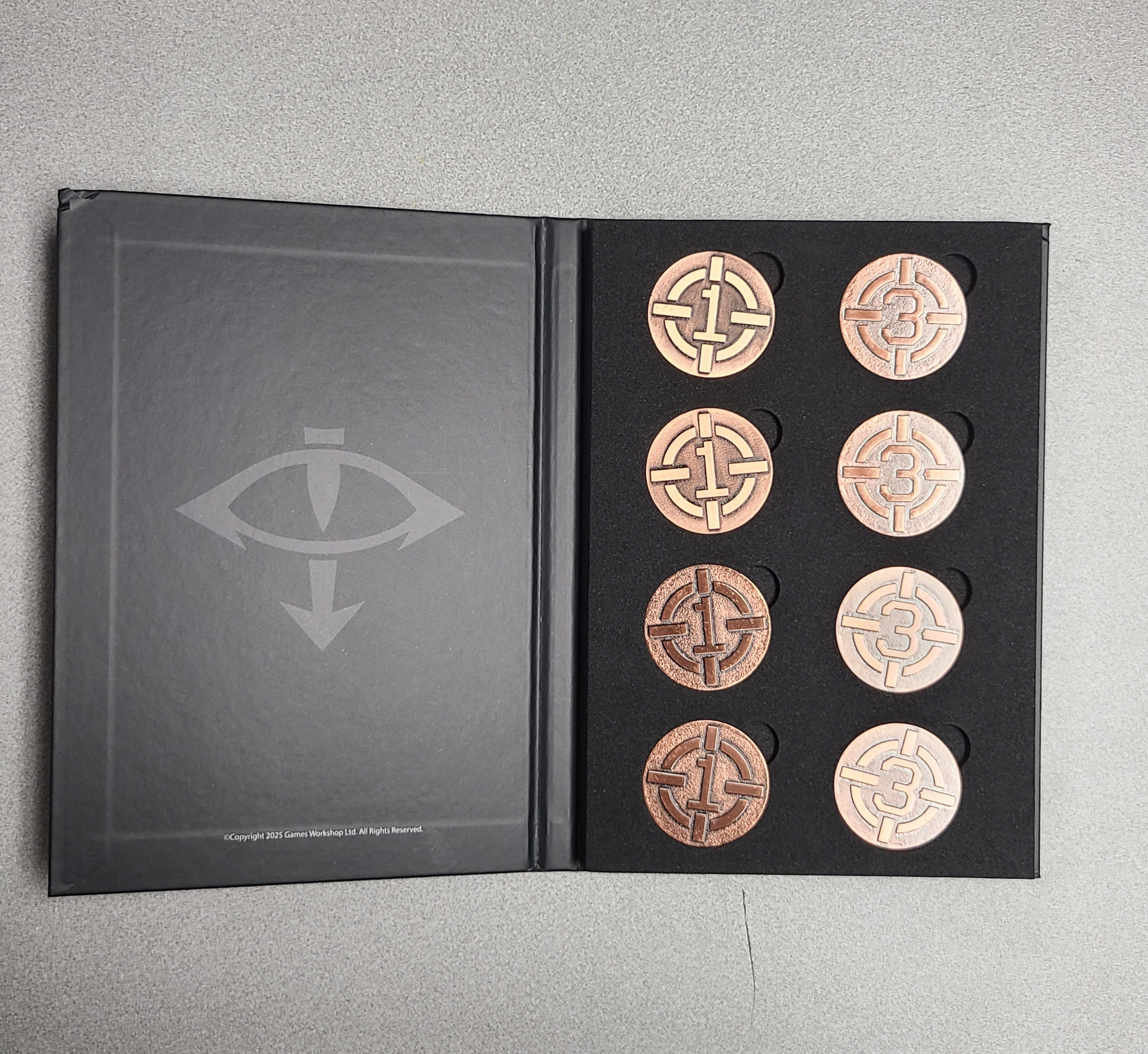 The Horus Heresy Saturnine Objective Markers Limited Edition ...