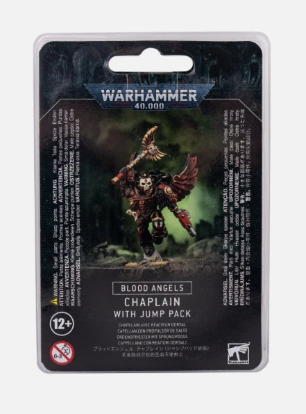 Blood Angels Chaplain with Jump Pack – Battlehammer Games