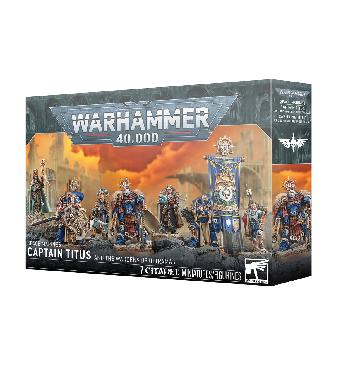 Space Marines Captain Titus and the Wardens of Ultramar Pre-Order Ship ...